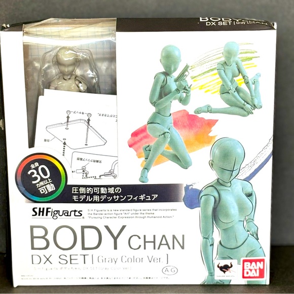 SHFiguarts | Other | Sh Figuartsactionfigure Body Chan Dx Set Gray ...